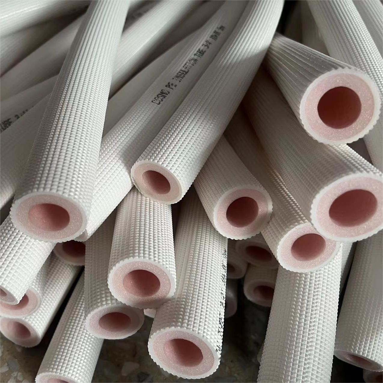Fire Retardant AC Pipe Insulation XLPE IXPE Foam For Refrigeration ...