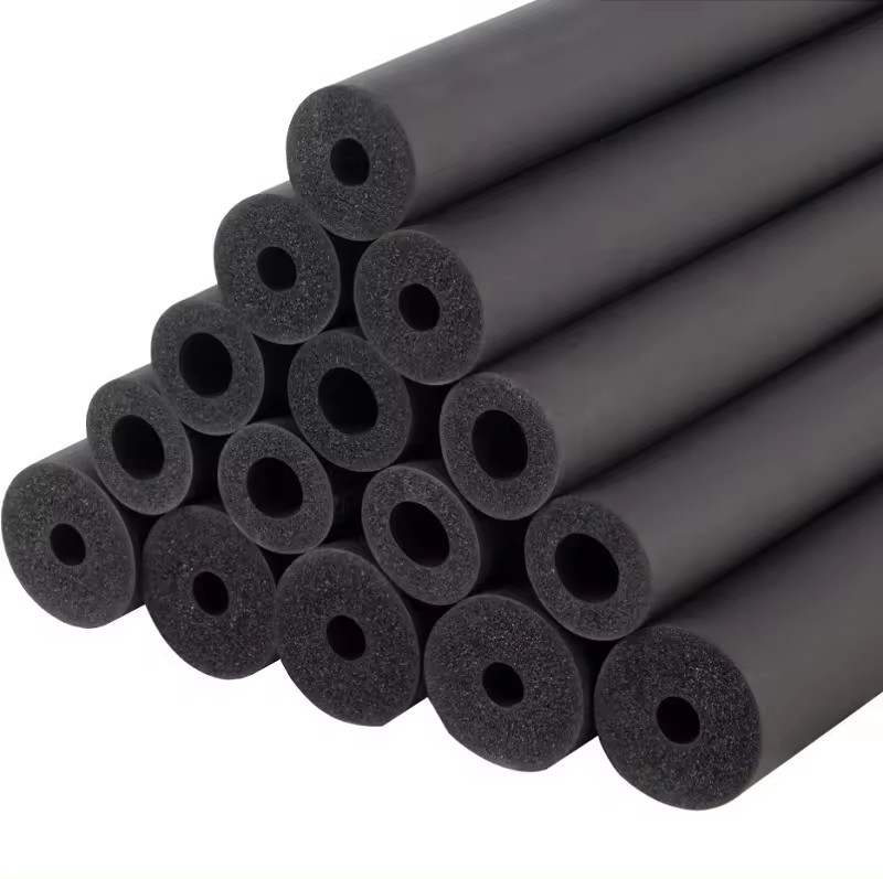 Waterproof Nitrile Close Cell Insulation NBR Foam Tube For Copper Pipe