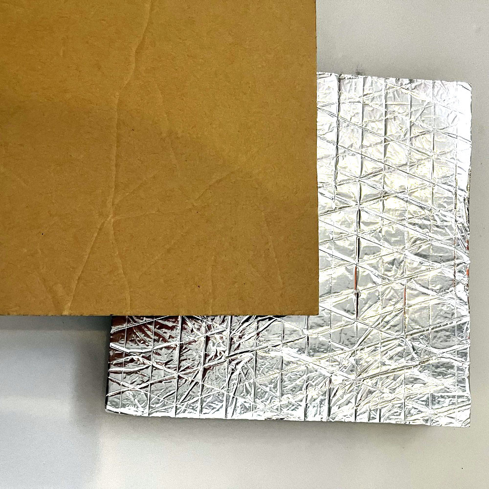 Aging Resistance Closed Cell EPDM Adhesive Rubber Foam With Aluminum Foil